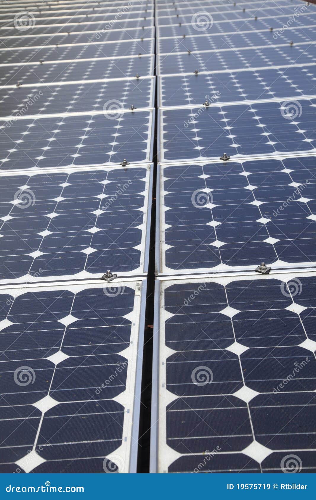 Photovoltaic modules stock image. Image of heat, grid - 19575719