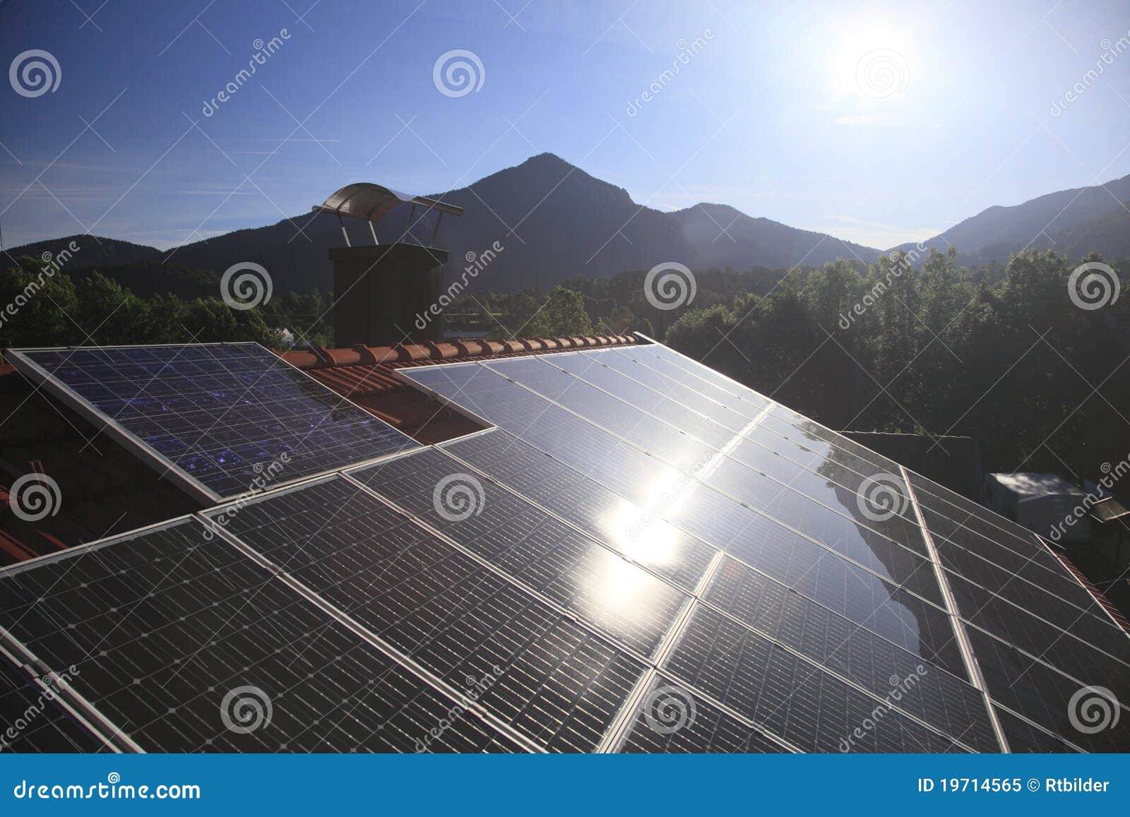 Photovoltaic modules stock image. Image of heat, cell - 19714565