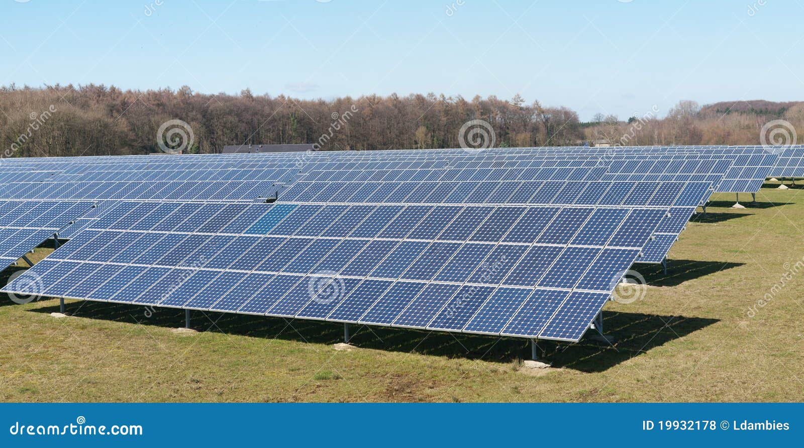 Photovoltaic panels field stock photo. Image of europe - 19932178
