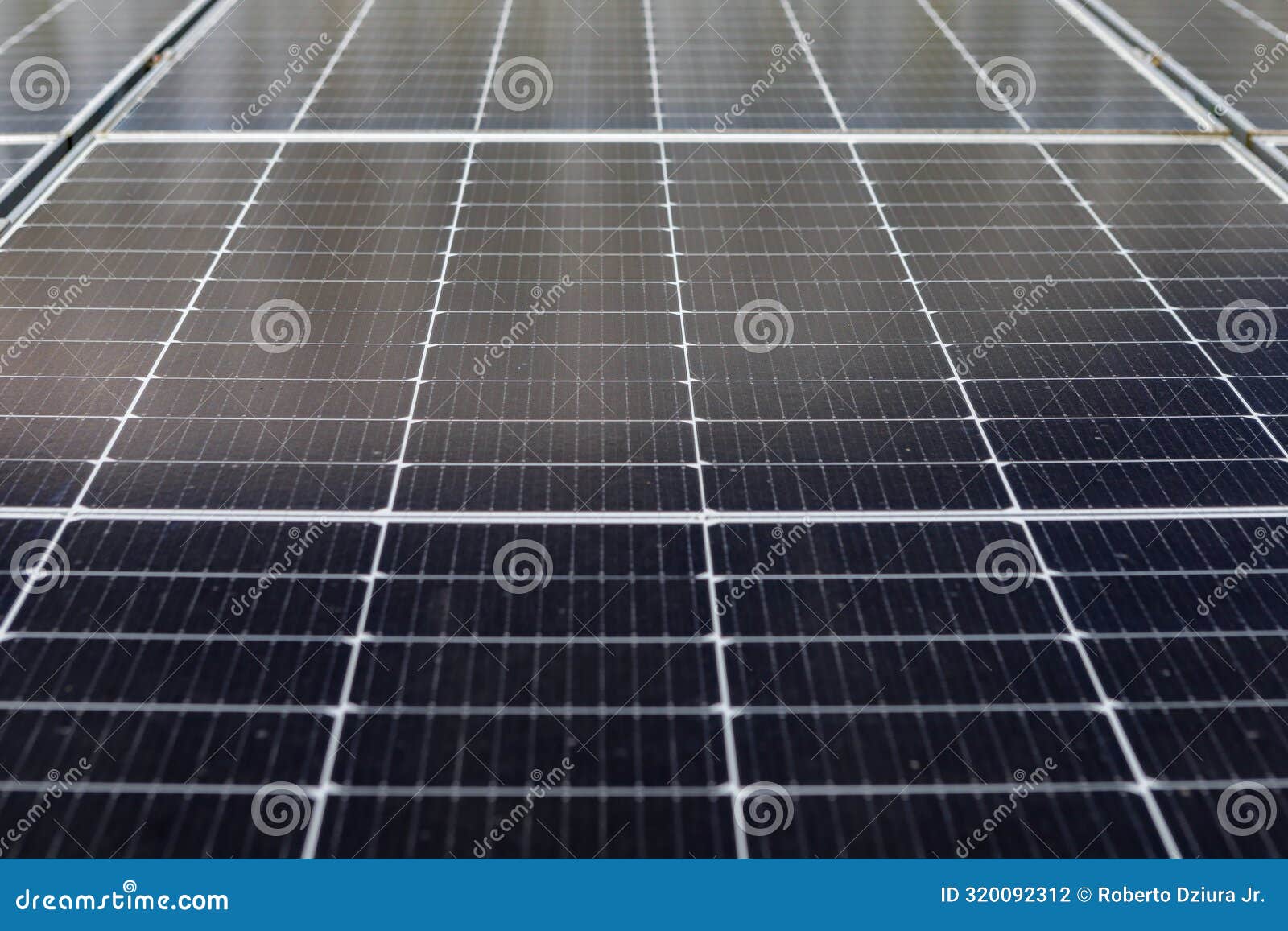 Photovoltaic Plate, Which Transforms Sunlight into Energy Stock Photo ...