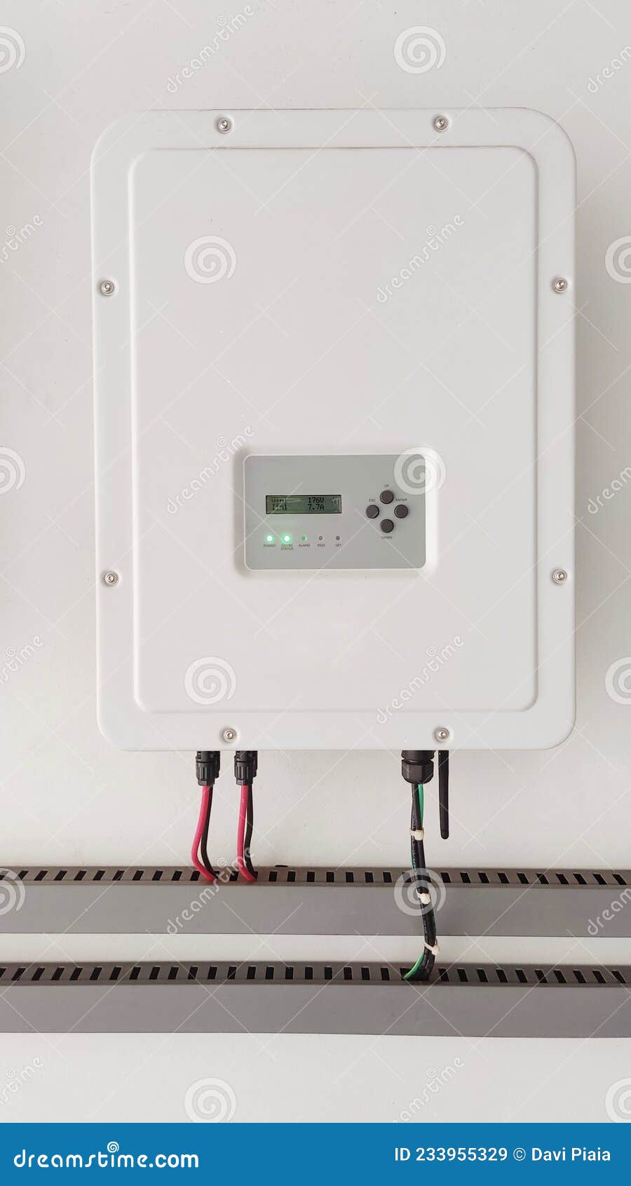 Photovoltaic Power Distribution Board Stock Image - Image of wheel ...