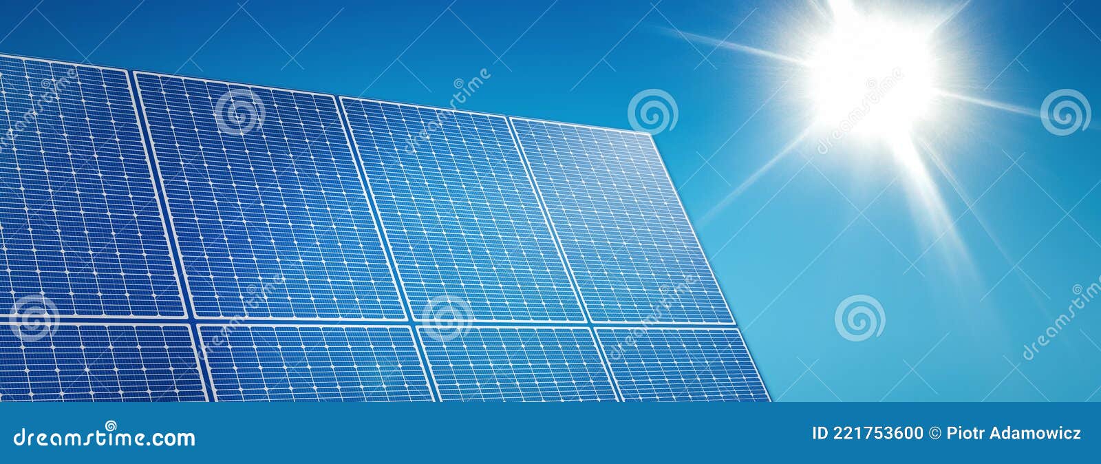 Photovoltaic, Renewable Energy Sources Concept Stock Illustration ...