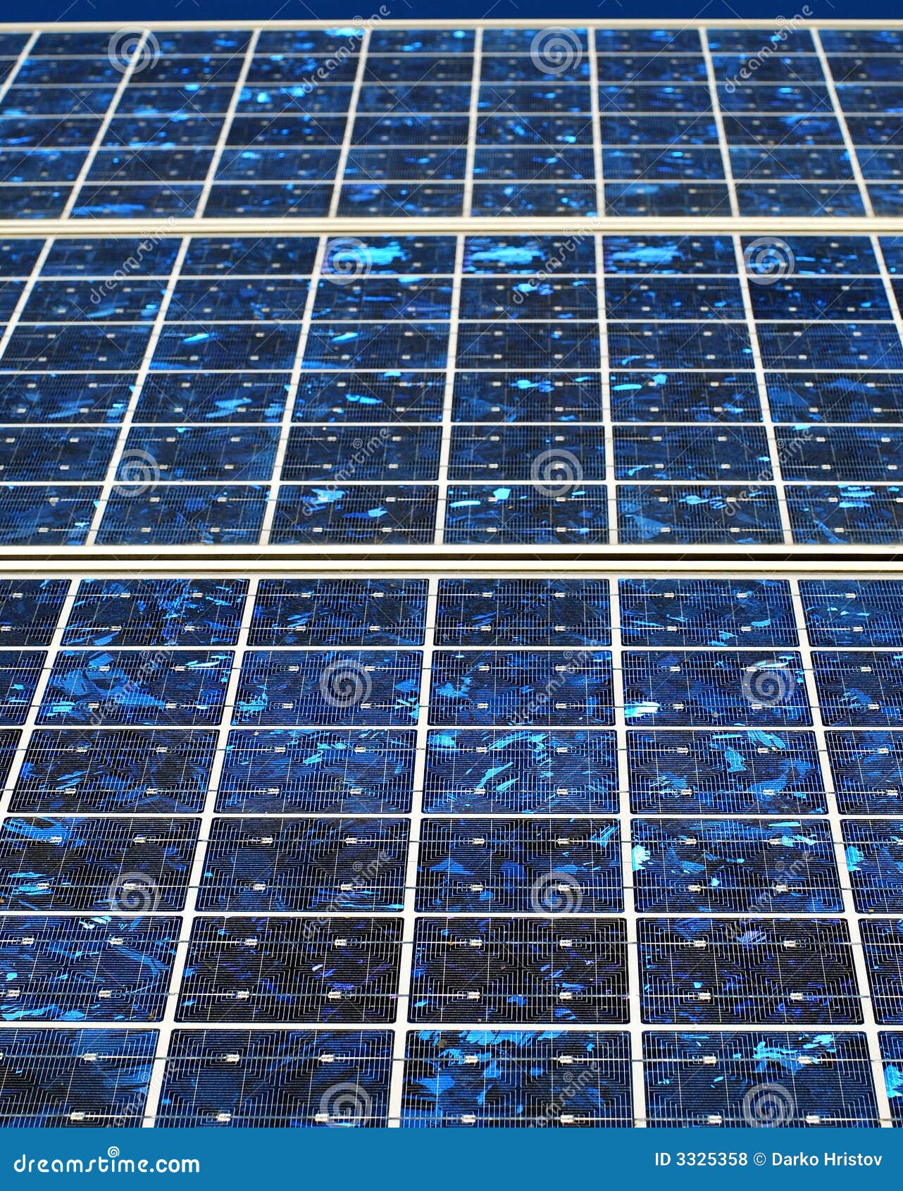Photovoltaic solar panel stock photo. Image of photovoltaic - 3325358