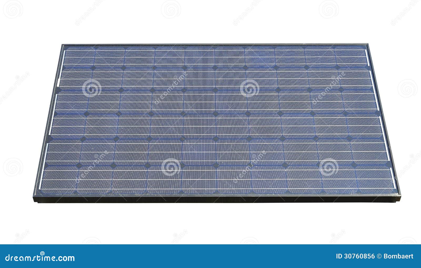 Photovoltaic Solar Panels Isolated Stock Photo - Image of economy ...