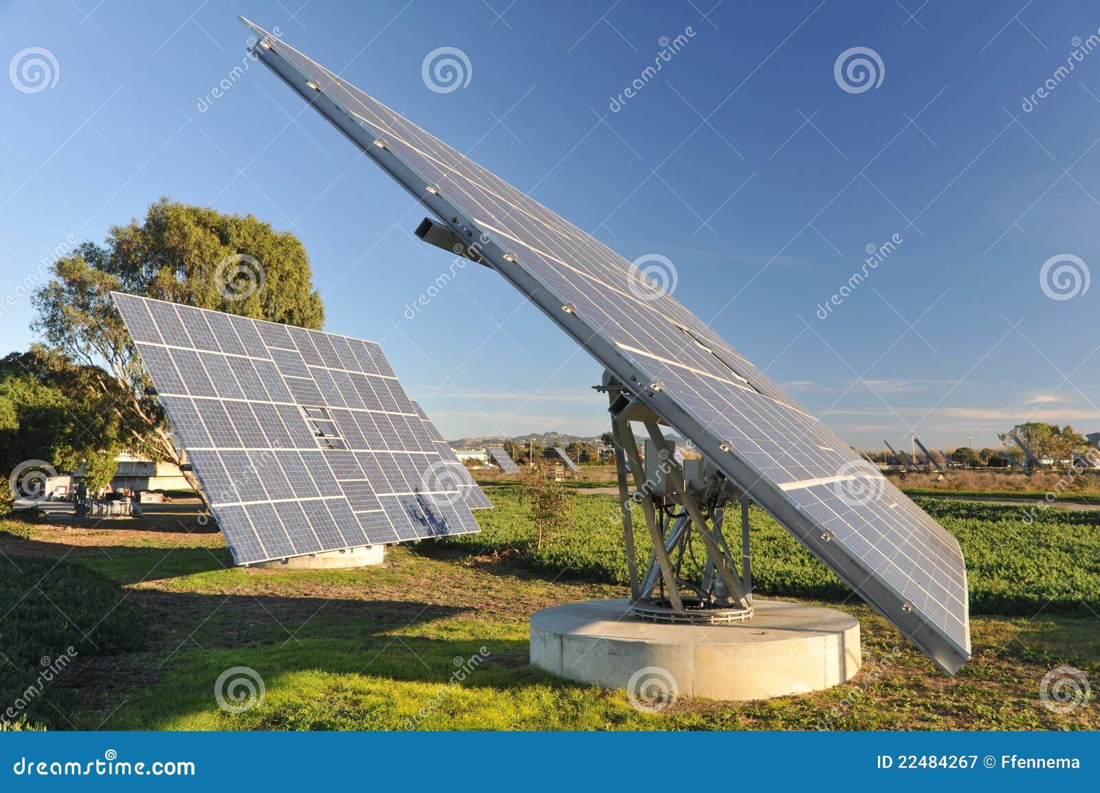 Photovoltaics Panels in Sunlight. Stock Image - Image of heat, metal ...