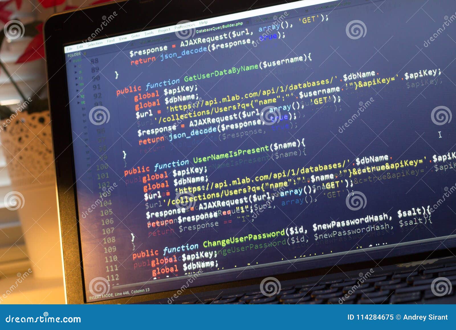 PHP Back-end Code. Computer Programming Source Code. Abstract Screen of ... PHP Back-end Code. Computer Programming Source Code. Abstract Screen of ...