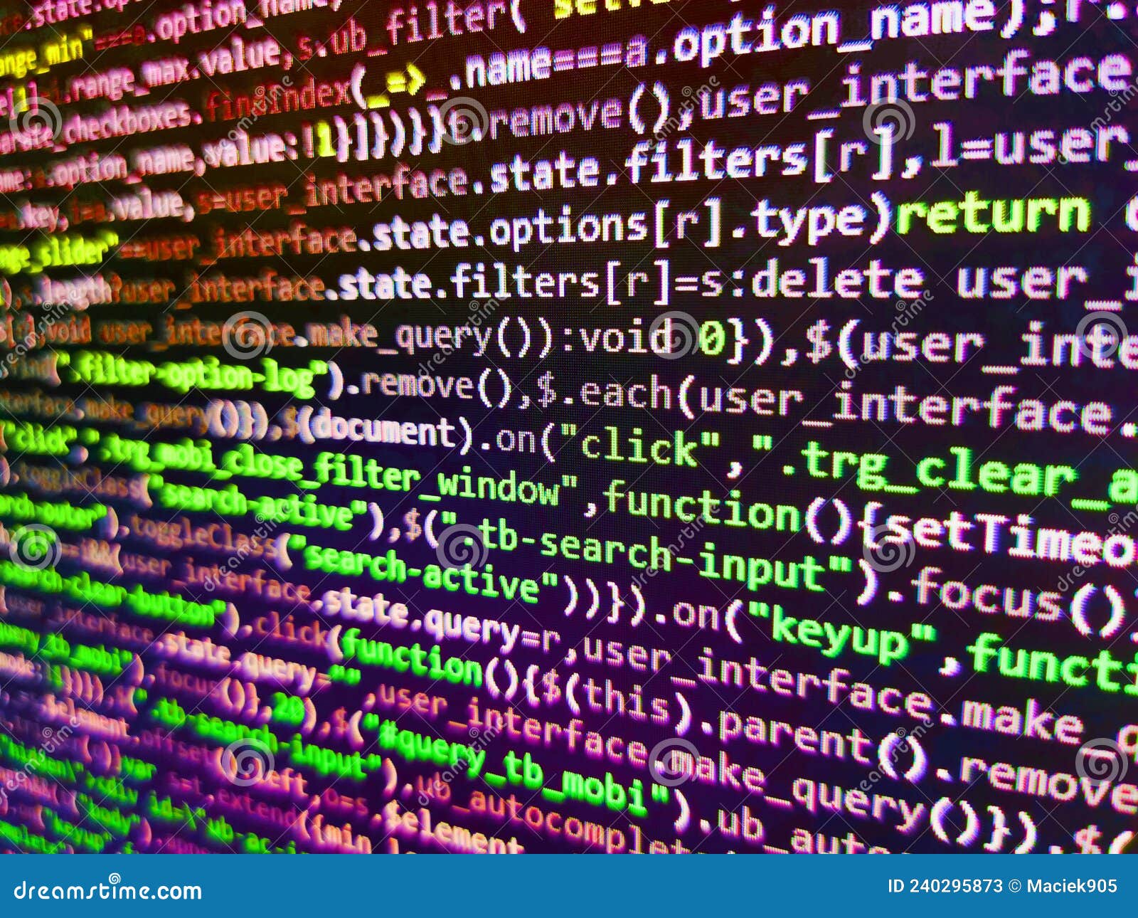 Abstract Source Code Background. Laptop Screen Show Abstract Computer ... Abstract Source Code Background. Laptop Screen Show Abstract Computer ...