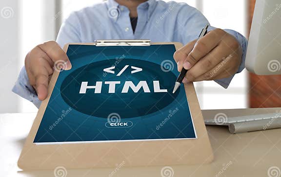 Php Html Developer Web Code Design Programmer Working In A Soft Stock Image Image Of Program