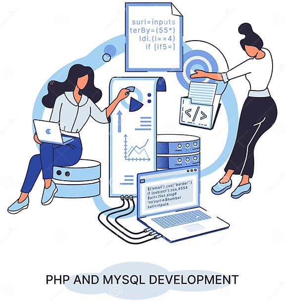 PHP and MySql Development. Software Website Developer, Programmer Service, Programming Language ...