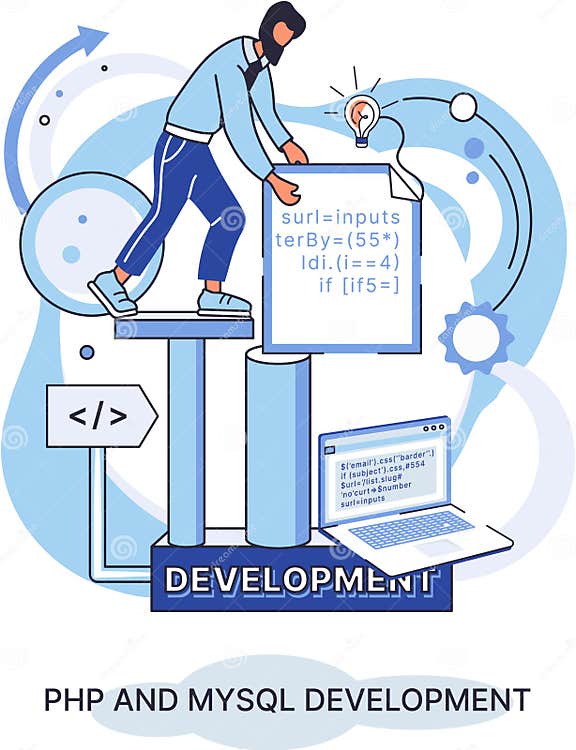 PHP and MySql Development. Software Website Developer, Programmer Service, Programming Language ...