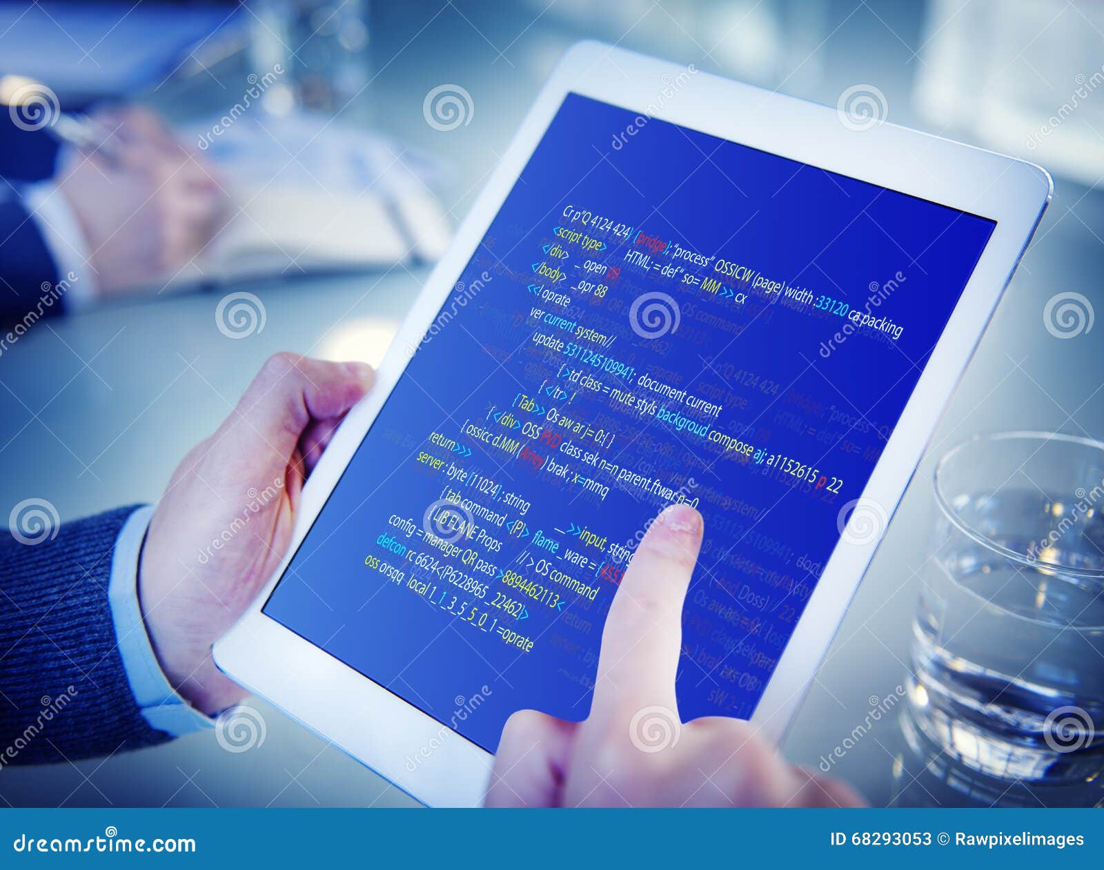 Php Programming Html Coding Cyberspace Concept Stock Image Image Of Digital Intellectual