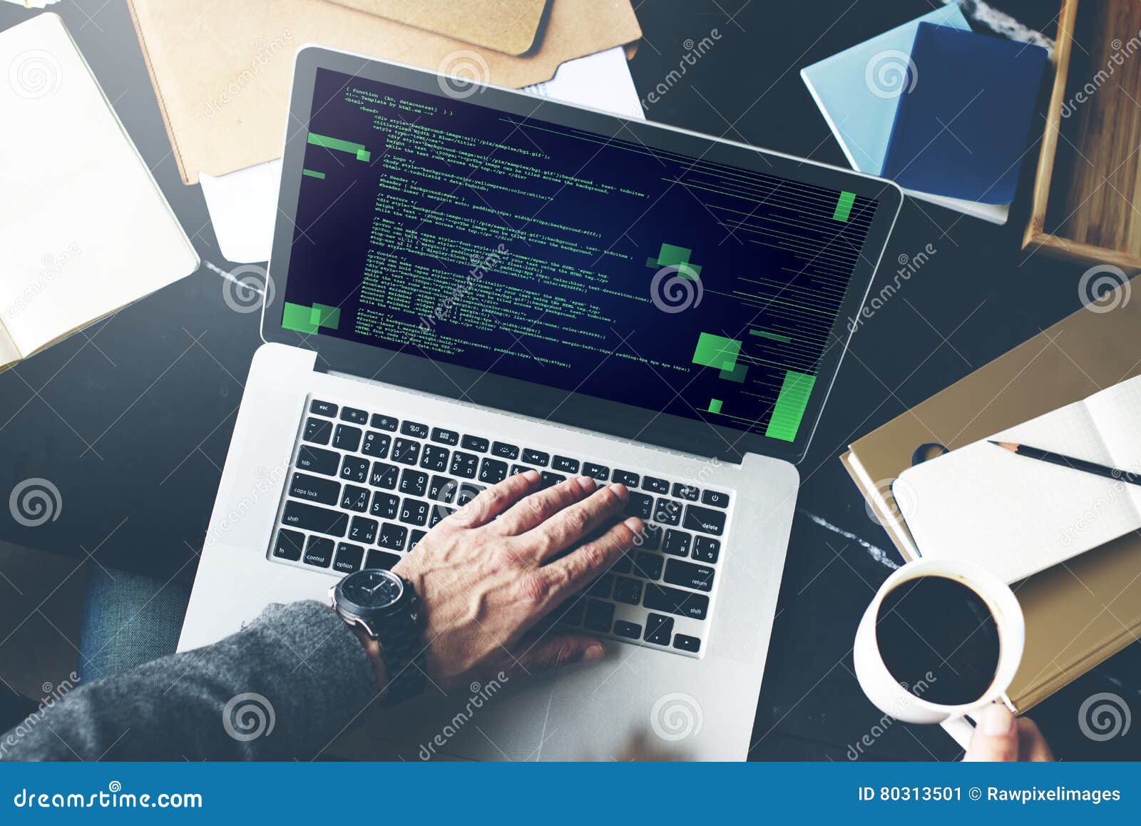 Php Programming Html Coding Cyberspace Concept Stock Image Image Of 2924
