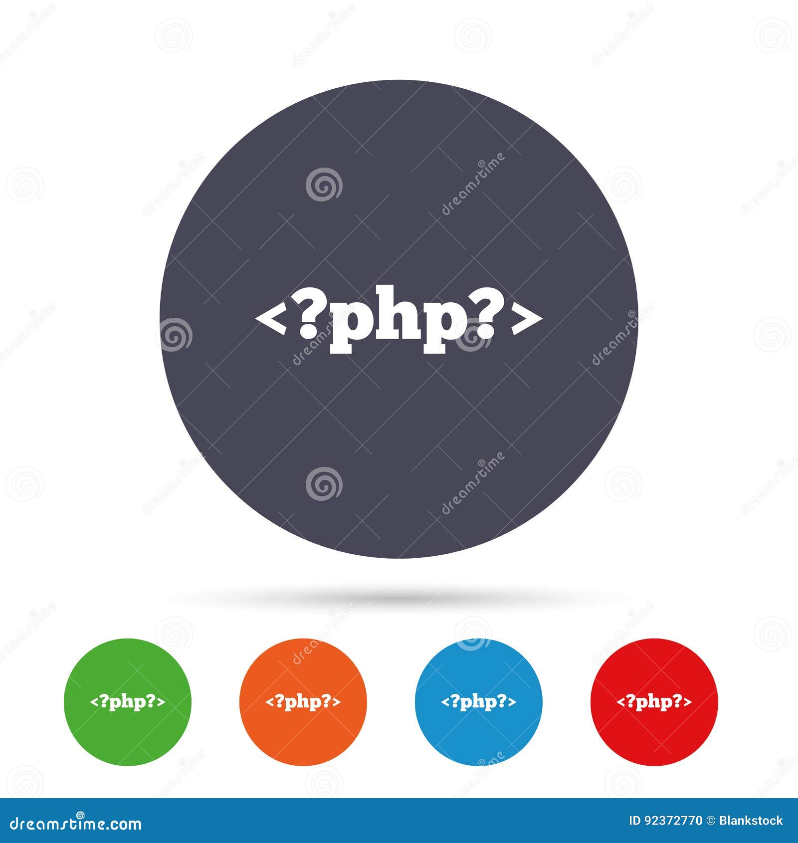 PHP Sign Icon. Programming Language Symbol Stock Vector - Illustration ... PHP Sign Icon. Programming Language Symbol Stock Vector - Illustration ...