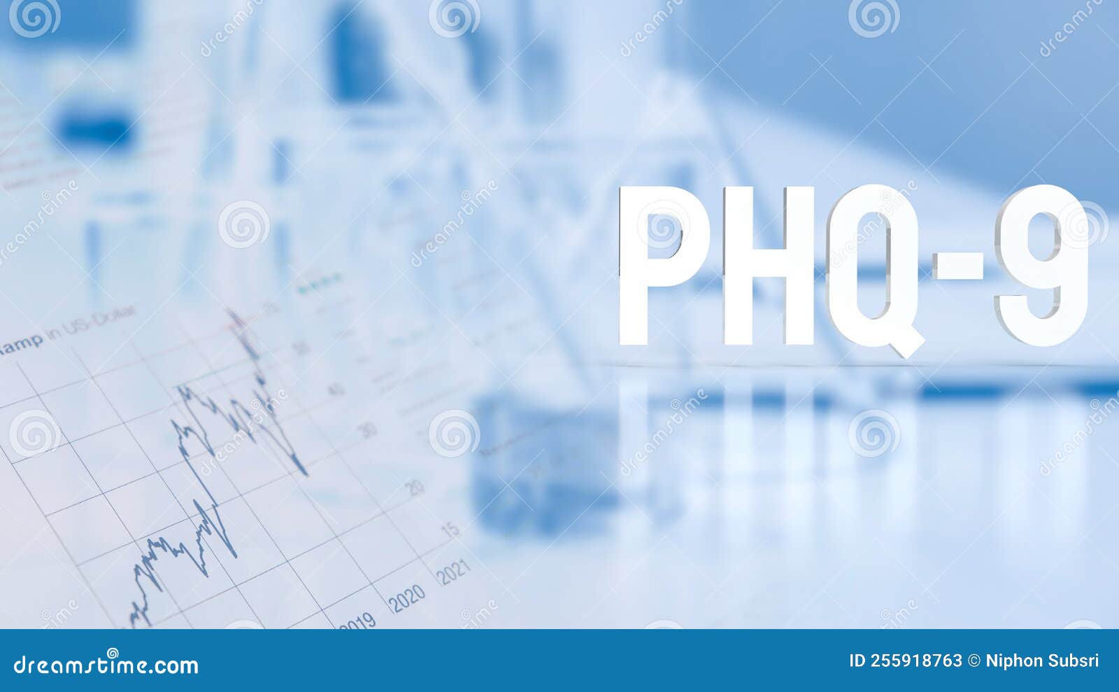 The Phq 9 or Patient Health Questionnaire 9 for Medical or Sci Concept ...