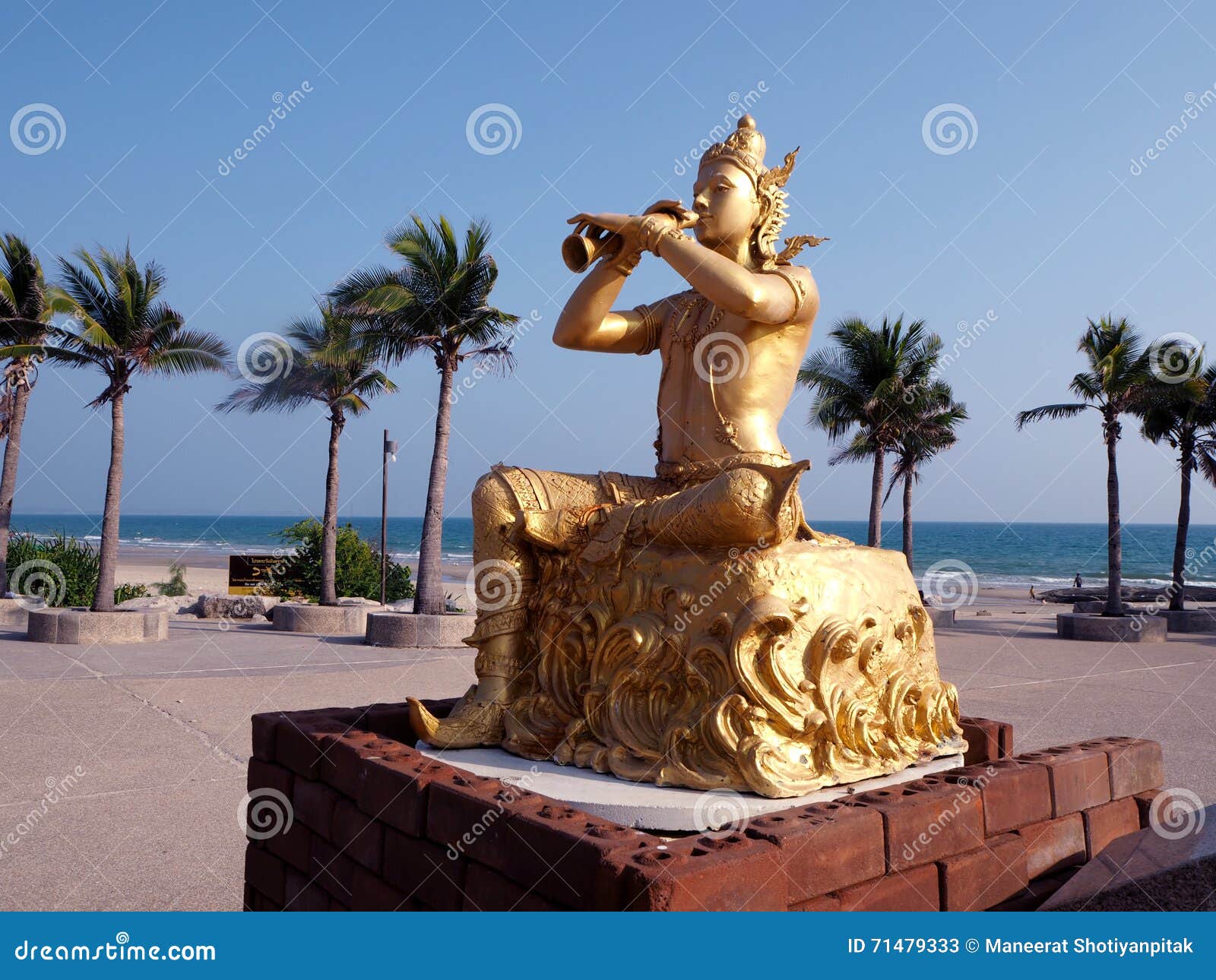 Phra Apai Manee is a Main Character of Thai Stock Image - Image of mani ...