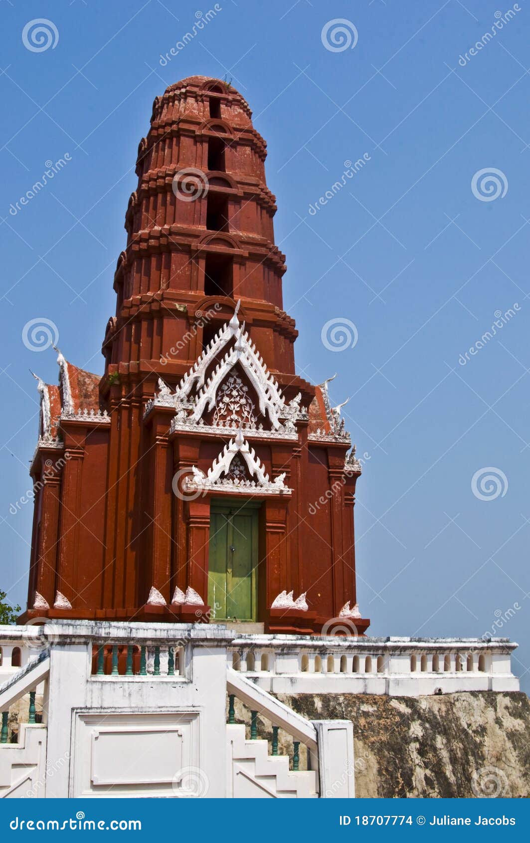 Phra Nakhon Khiri stock photo. Image of asian, thai, thailand - 18707774