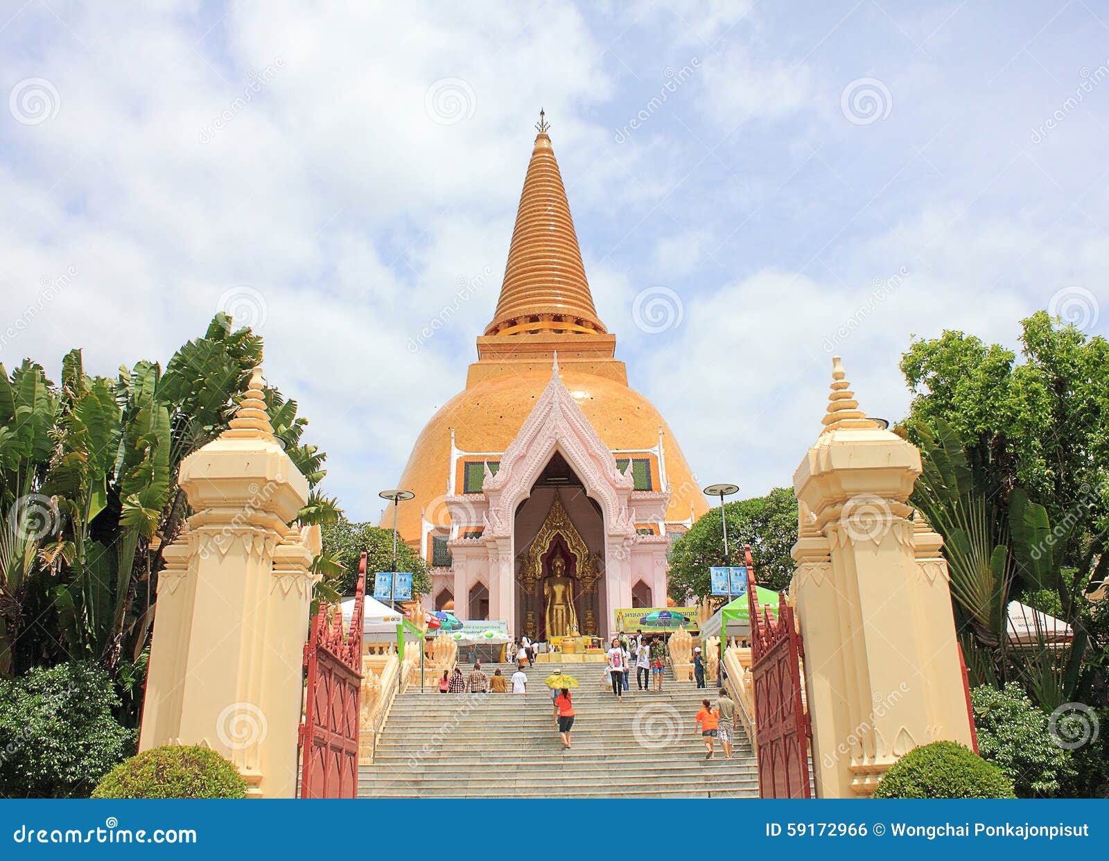 Phra Pathom Chedi editorial photo. Image of palace, place - 59172966