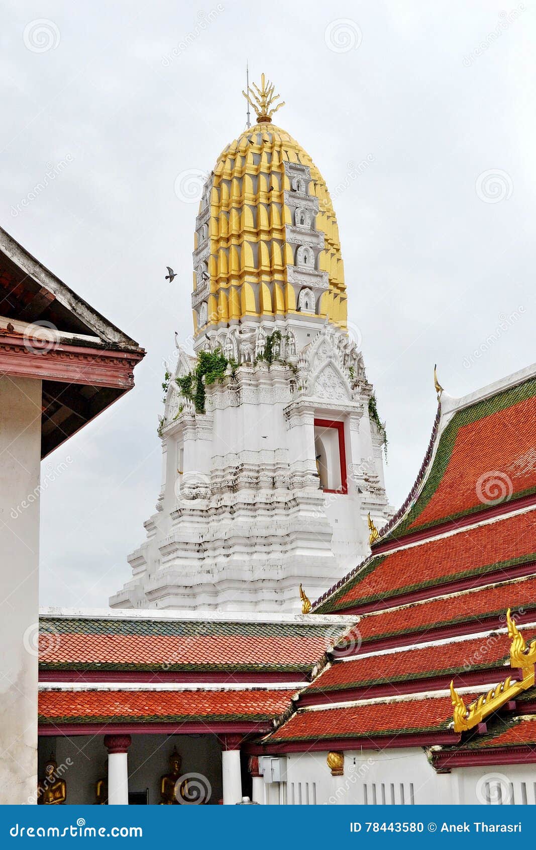 Phra Prang foto de stock. Imagem de buda, cedo, estilo - 78443580