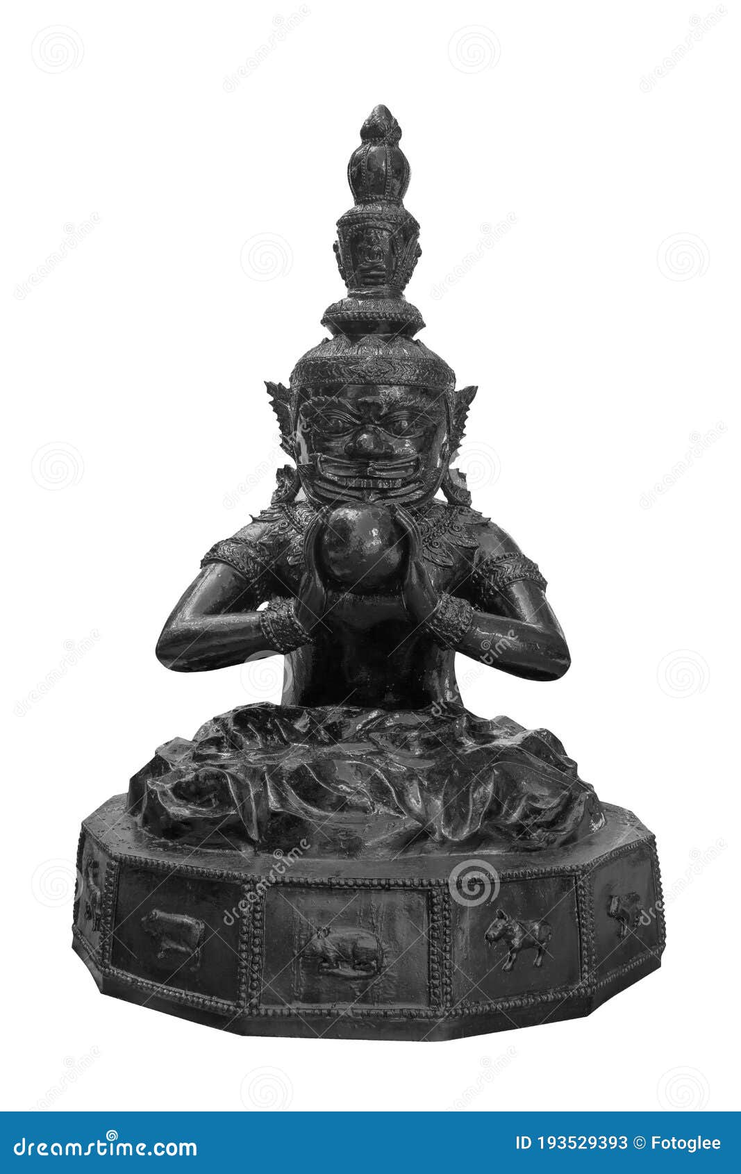 Phra Rahu In Thailand (Rahu Om Jan), Rahu The Mythical Of Darkness. He ...