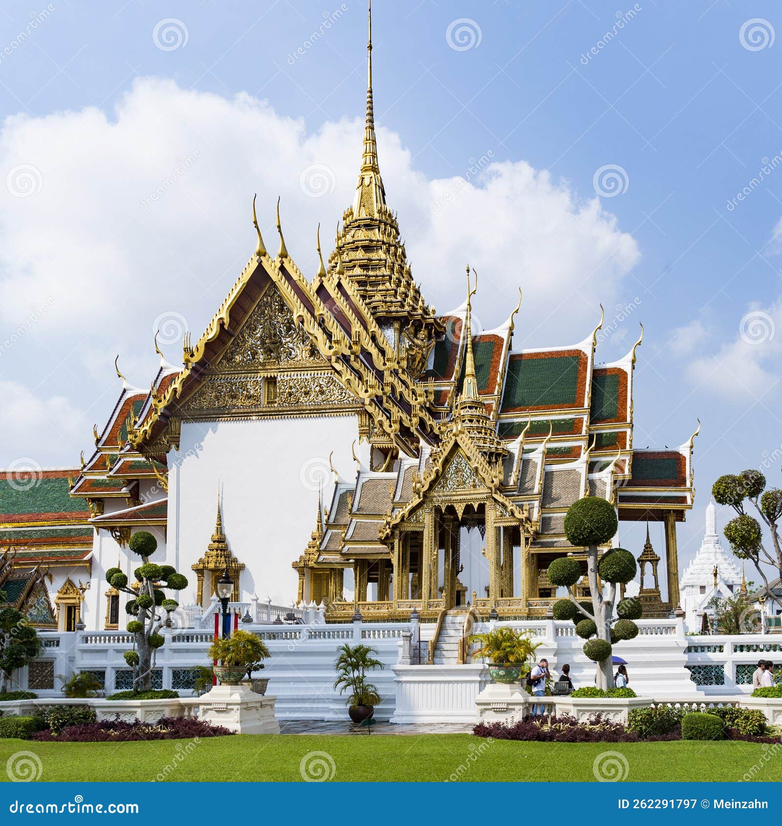Phra Tinang Aporn Phimok Prasat Pavillion En El Gran Palacio De Bangkok