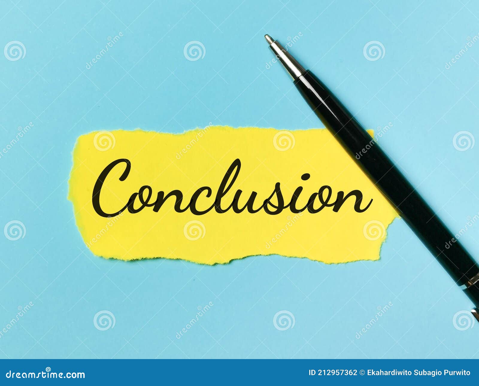 Conclusion And Checklist Stock Image | CartoonDealer.com #84614347