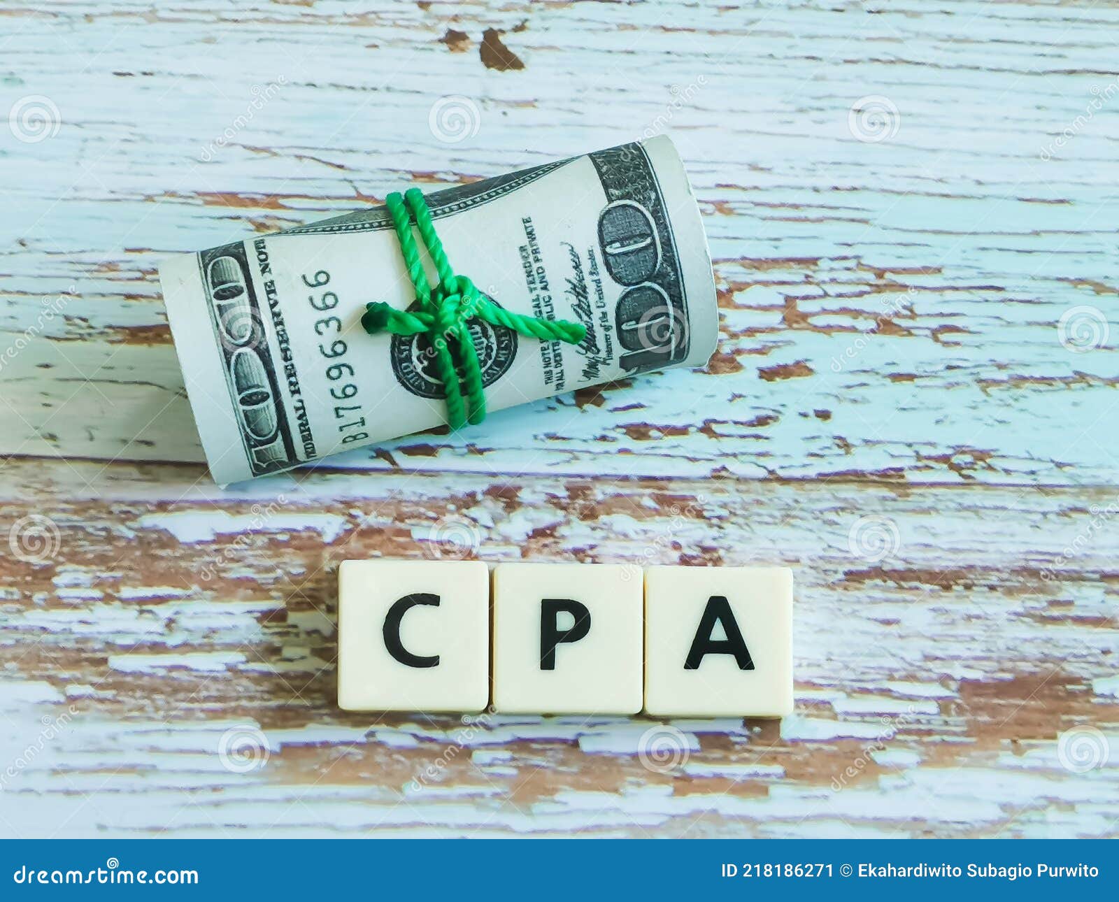 Phrase CPA Center Placed Lettering Created Using Square Letter Tiles ...