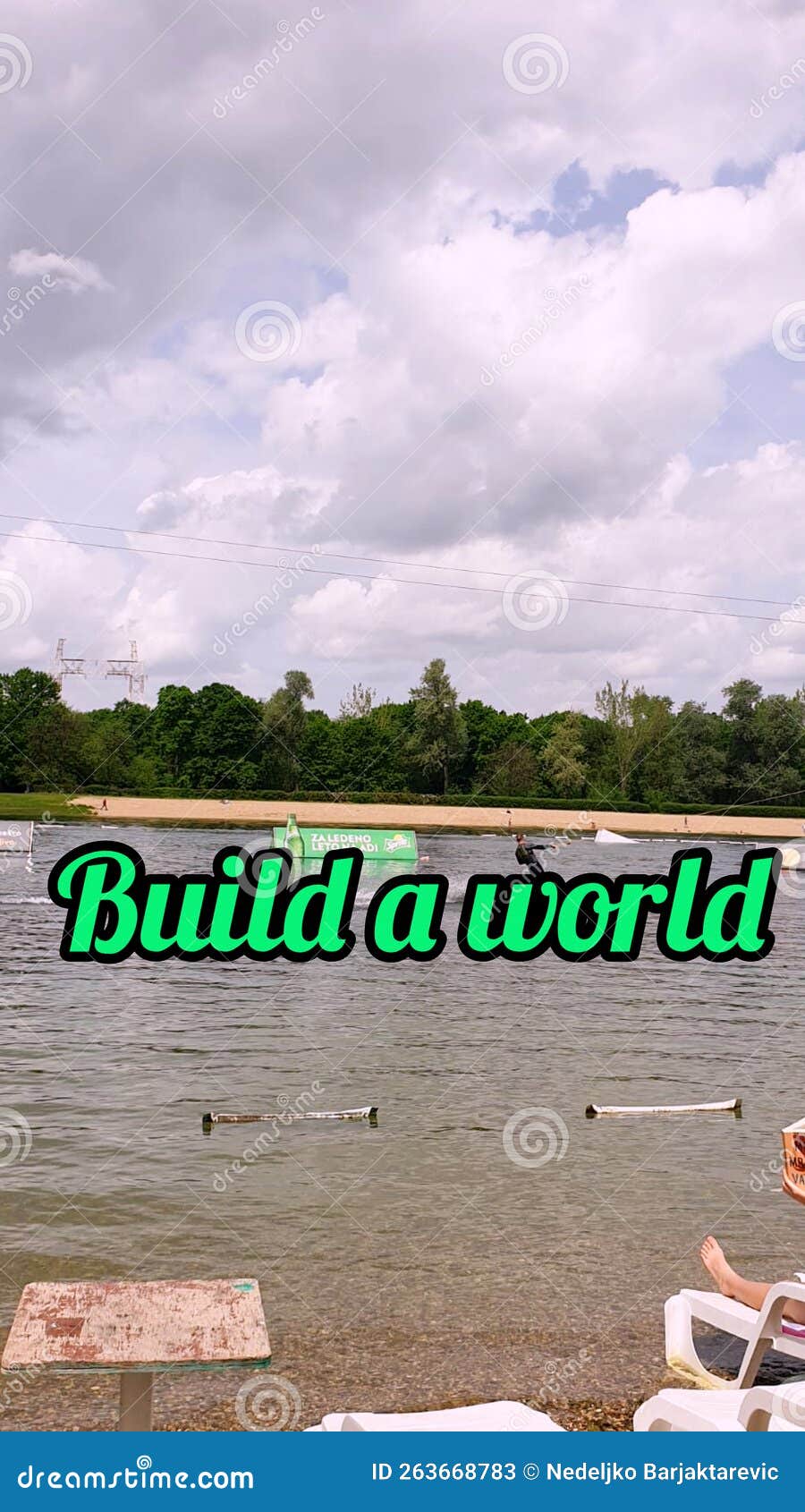 Phrase design stock image. Image of design, phrase, world - 263668783