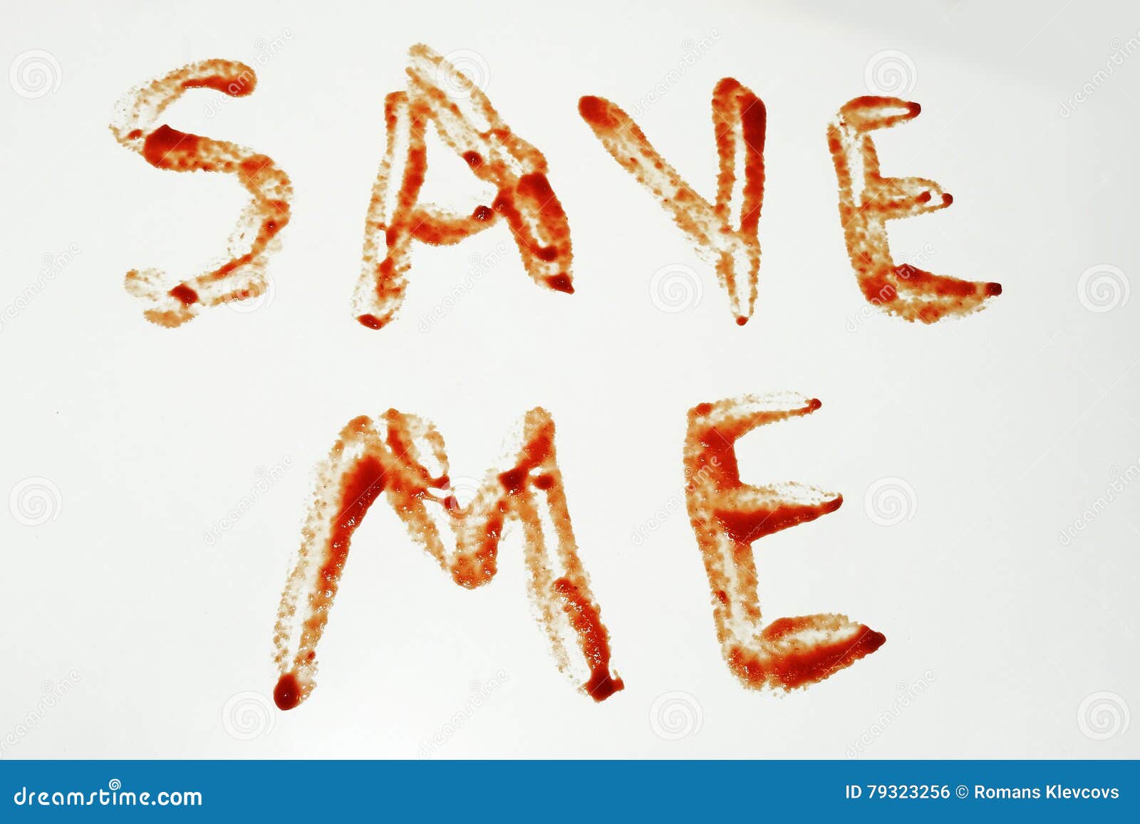 Phrase Save Me stock photo. Image of drawing, assistance - 79323256
