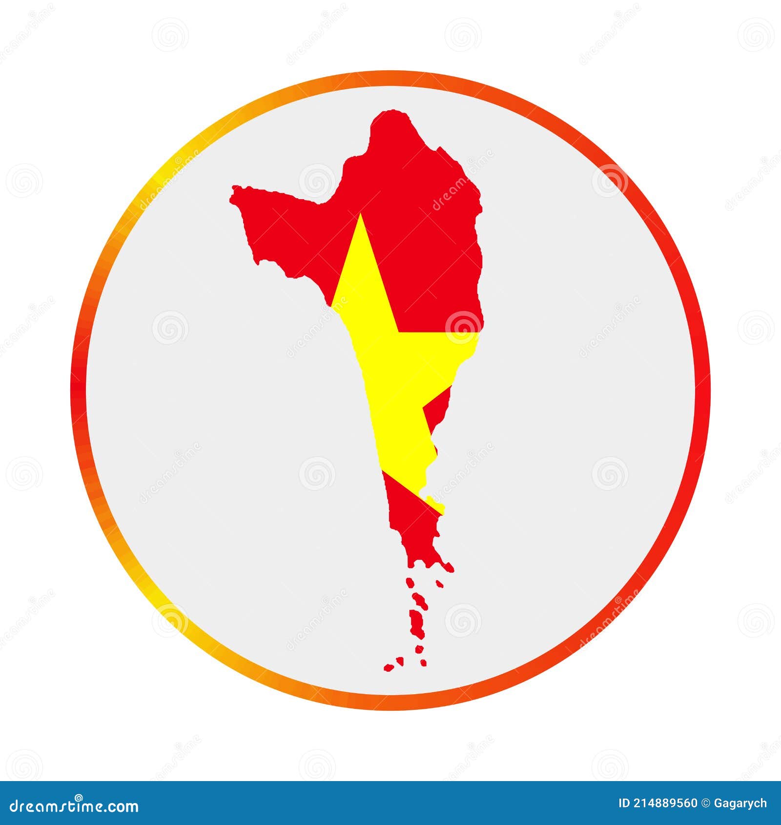Phu Quoc icon. stock vector. Illustration of isolated - 214889560