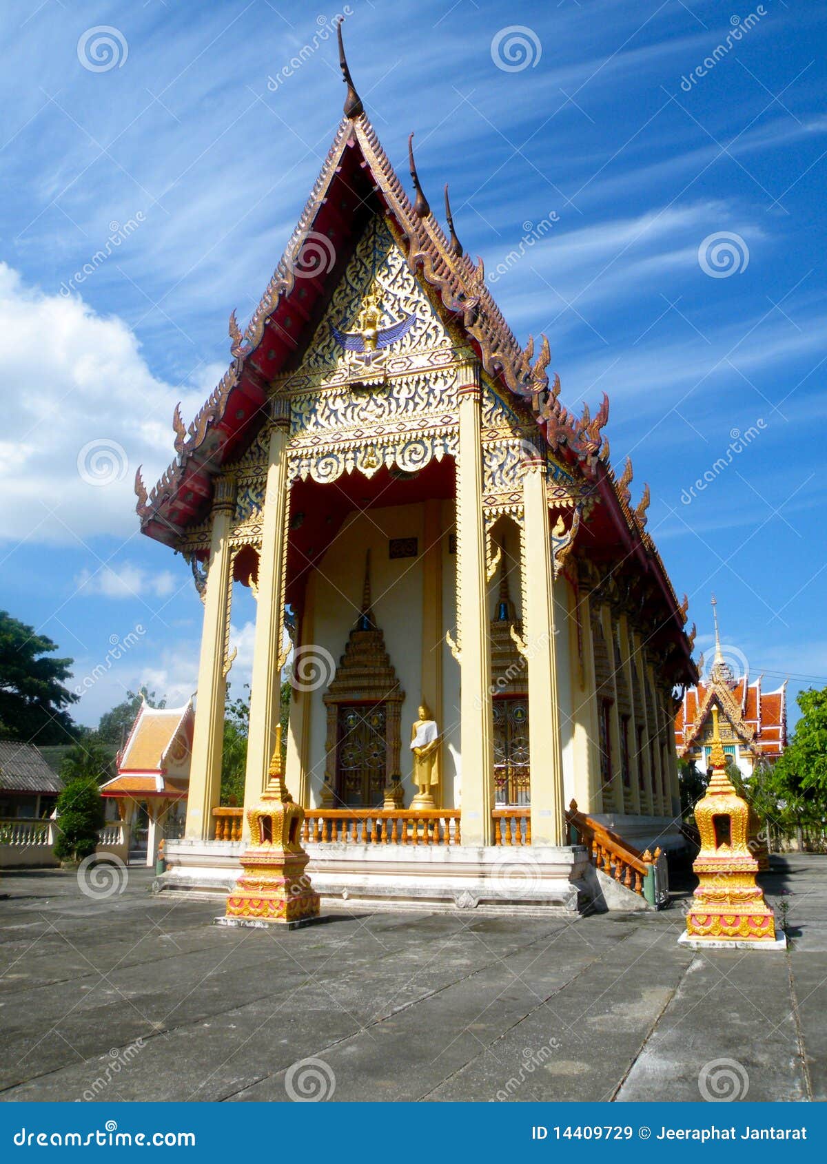 Phuket temple stock image. Image of asian, history, monastery - 14409729