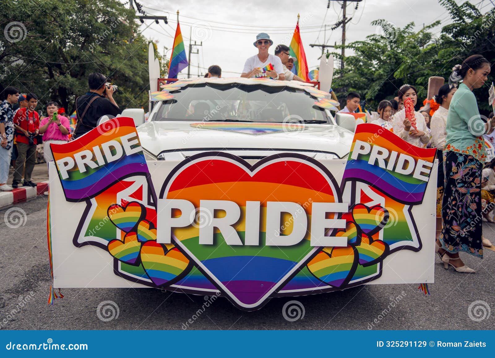 PHUKET, THAILAND - June 29, 2024: Pride Parade in Phuket Downtown ...
