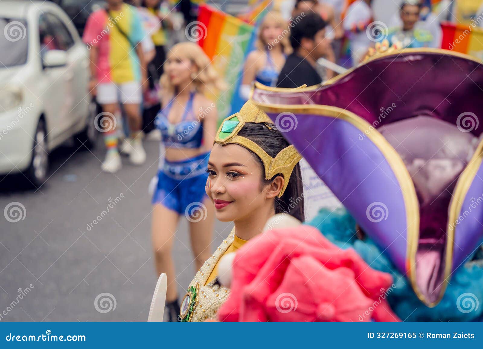 PHUKET, THAILAND - June 29, 2024: Pride Parade in Phuket Downtown ...