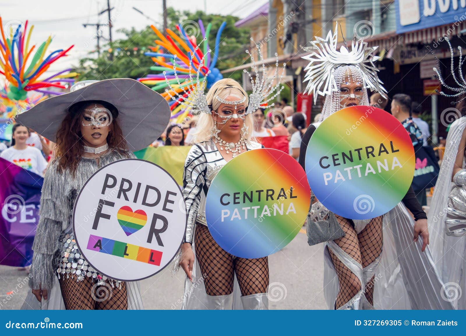 PHUKET, THAILAND - June 29, 2024: Pride Parade in Phuket Downtown ...