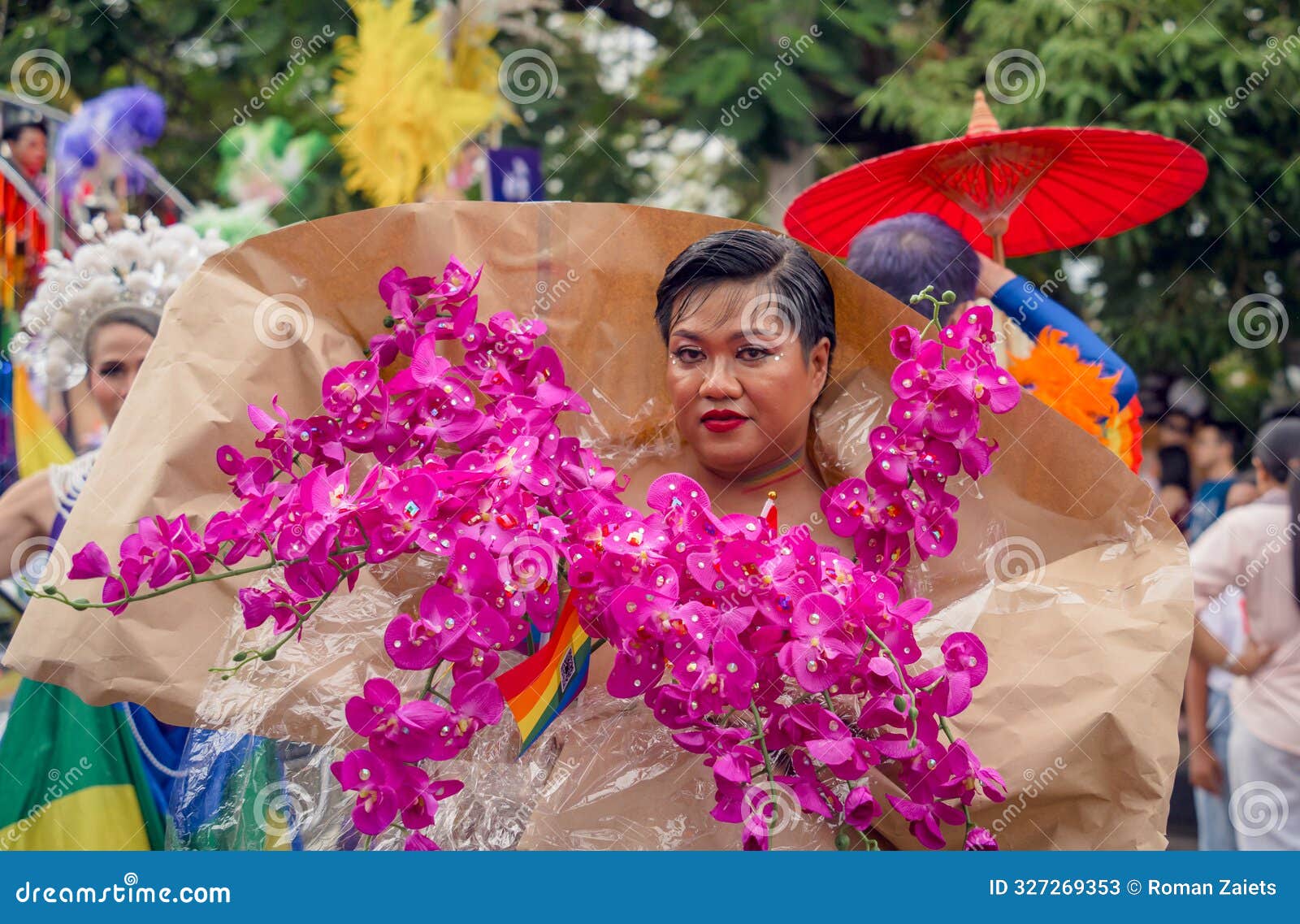 PHUKET, THAILAND - June 29, 2024: Pride Parade in Phuket Downtown ...