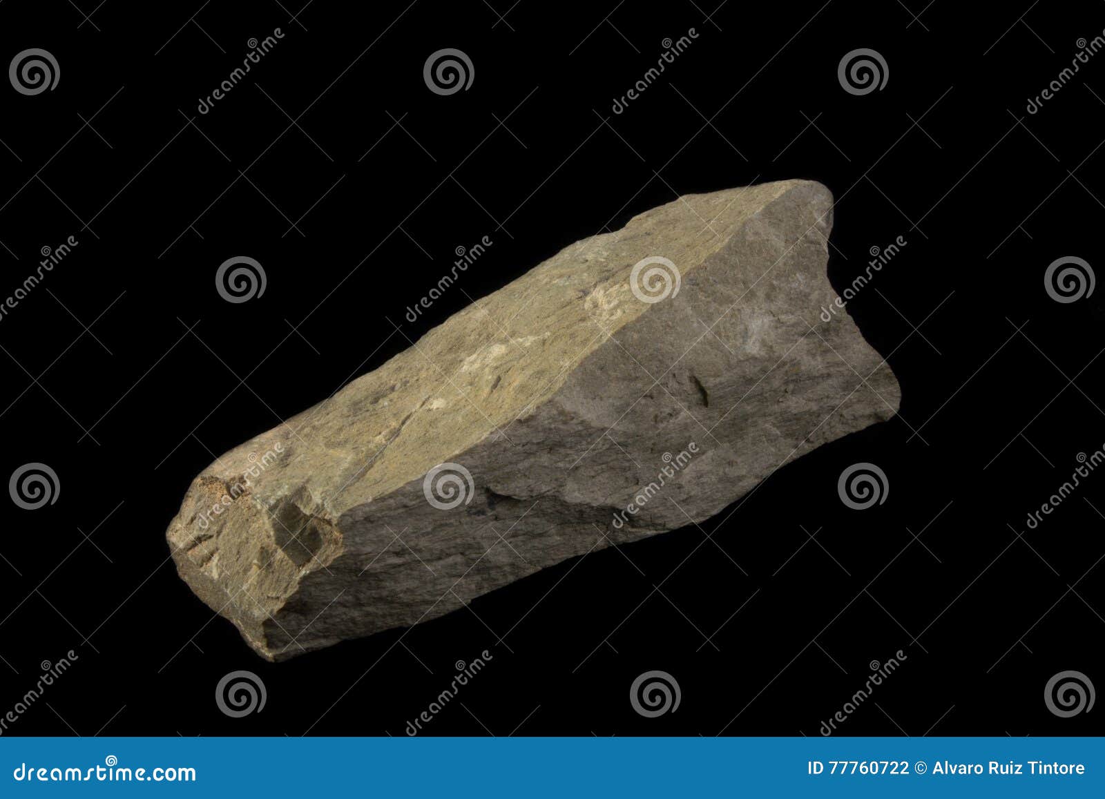 Phyllite. stock photo. Image of industry, geology, mineral - 77760722