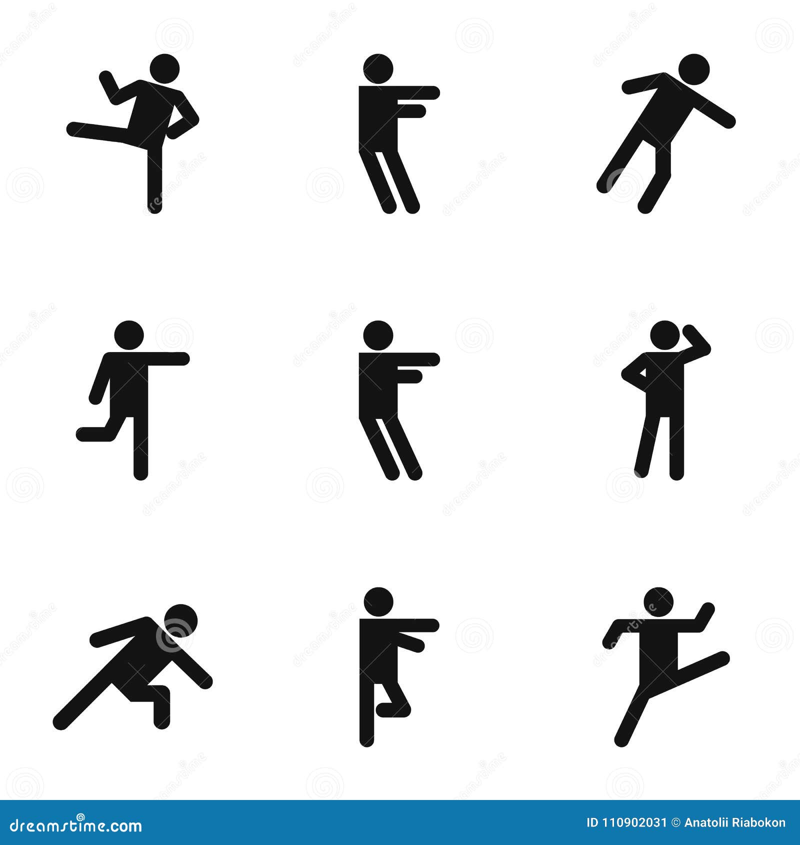 Physical Activity Icons Set, Simple Style Stock Vector - Illustration ... Physical Activity Icons Set, Simple Style Stock Vector - Illustration ...