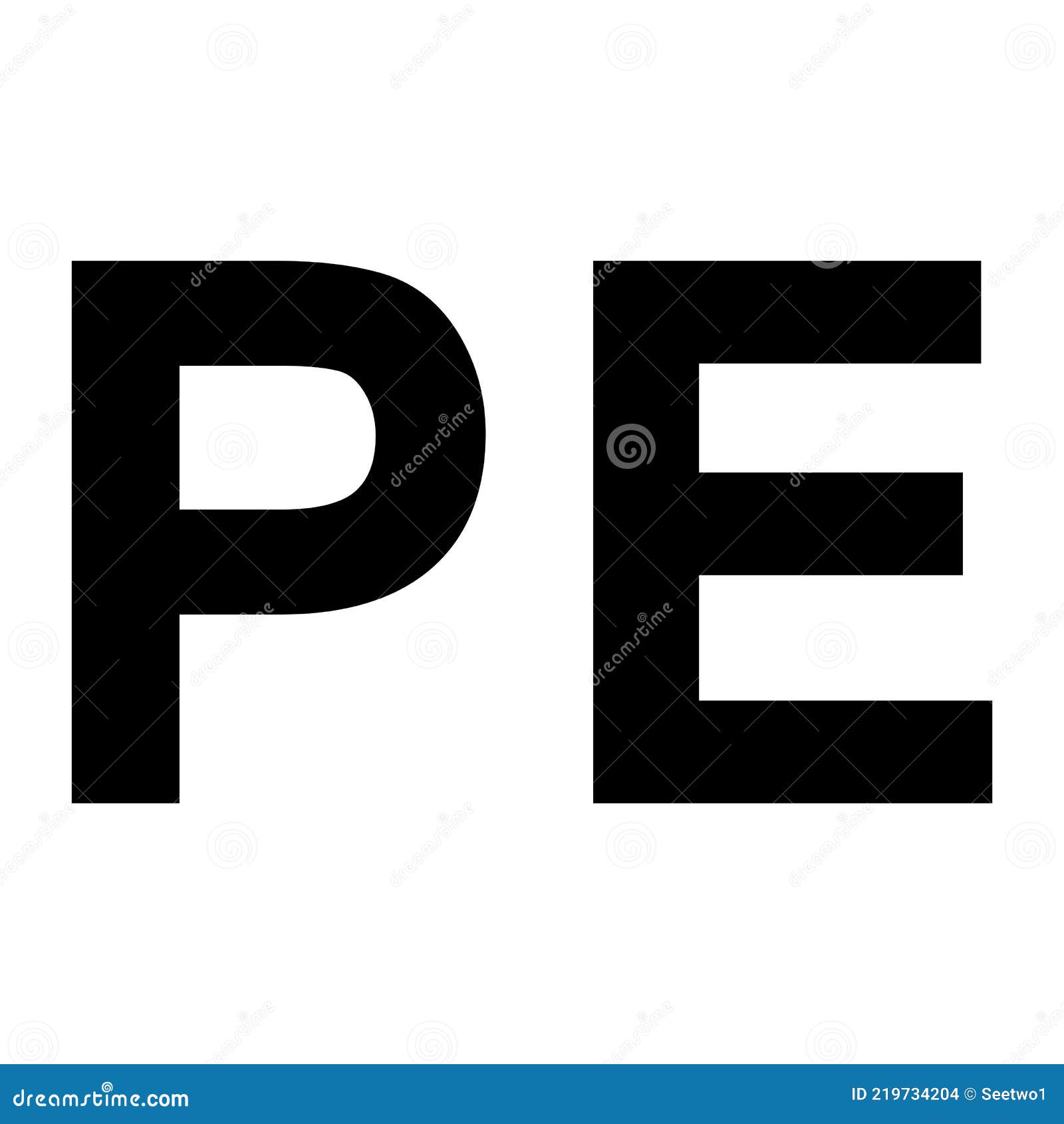 Physical Earth Symbol Sign on White Background Stock Vector ...