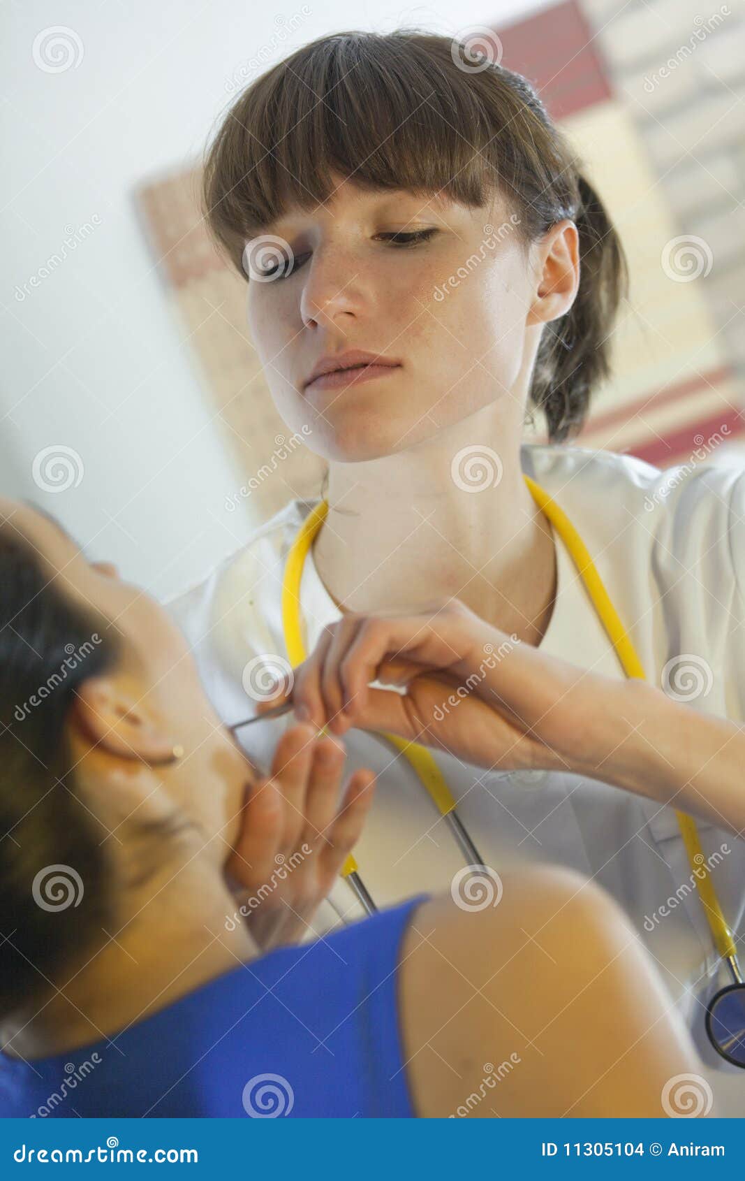 Physical Examination by Doctor Stock Photo - Image of doctor, care ...