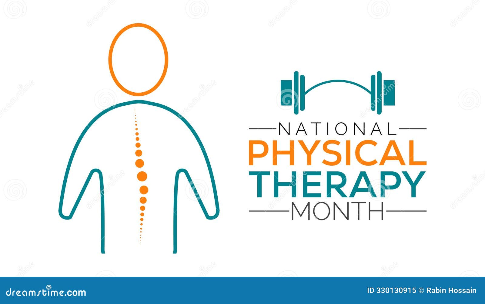 Physical Therapy Month is Observed Every Year on October. Stock Vector ...