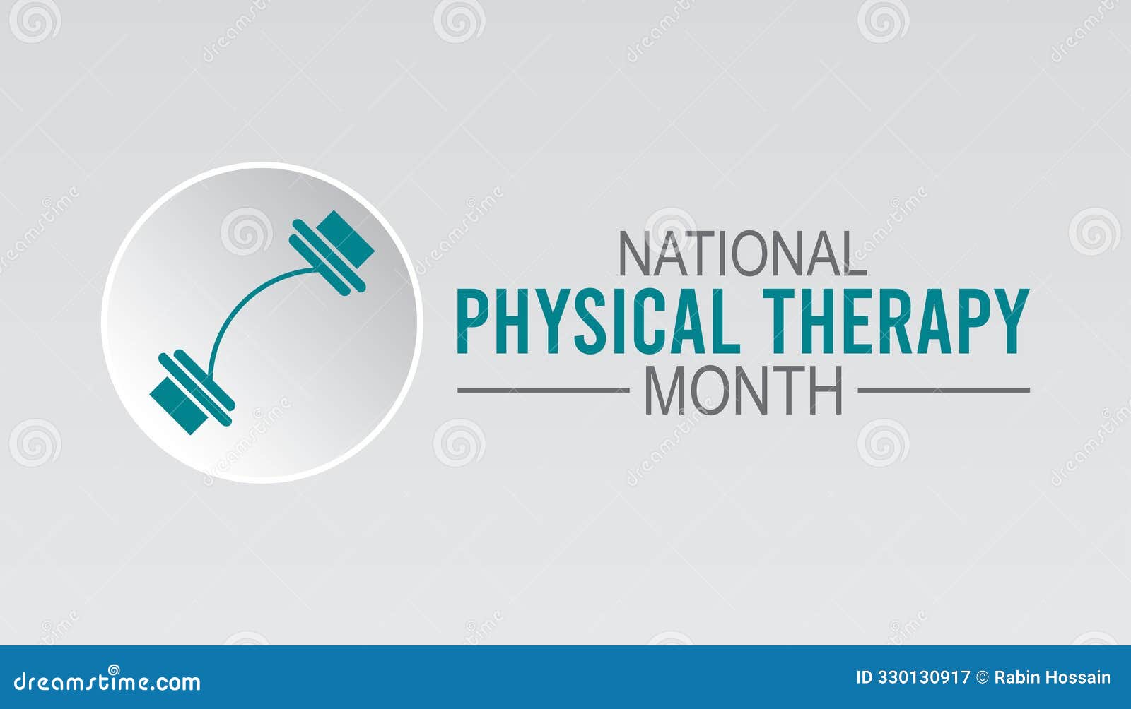 Physical Therapy Month is Observed Every Year on October. Stock ...