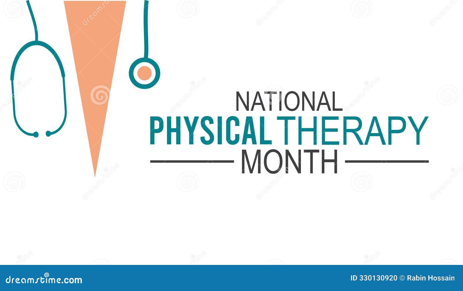Physical Therapy Month is Observed Every Year on October. Stock ...