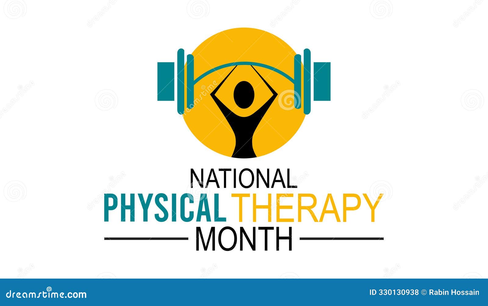 Physical Therapy Month is Observed Every Year on October. Stock ...