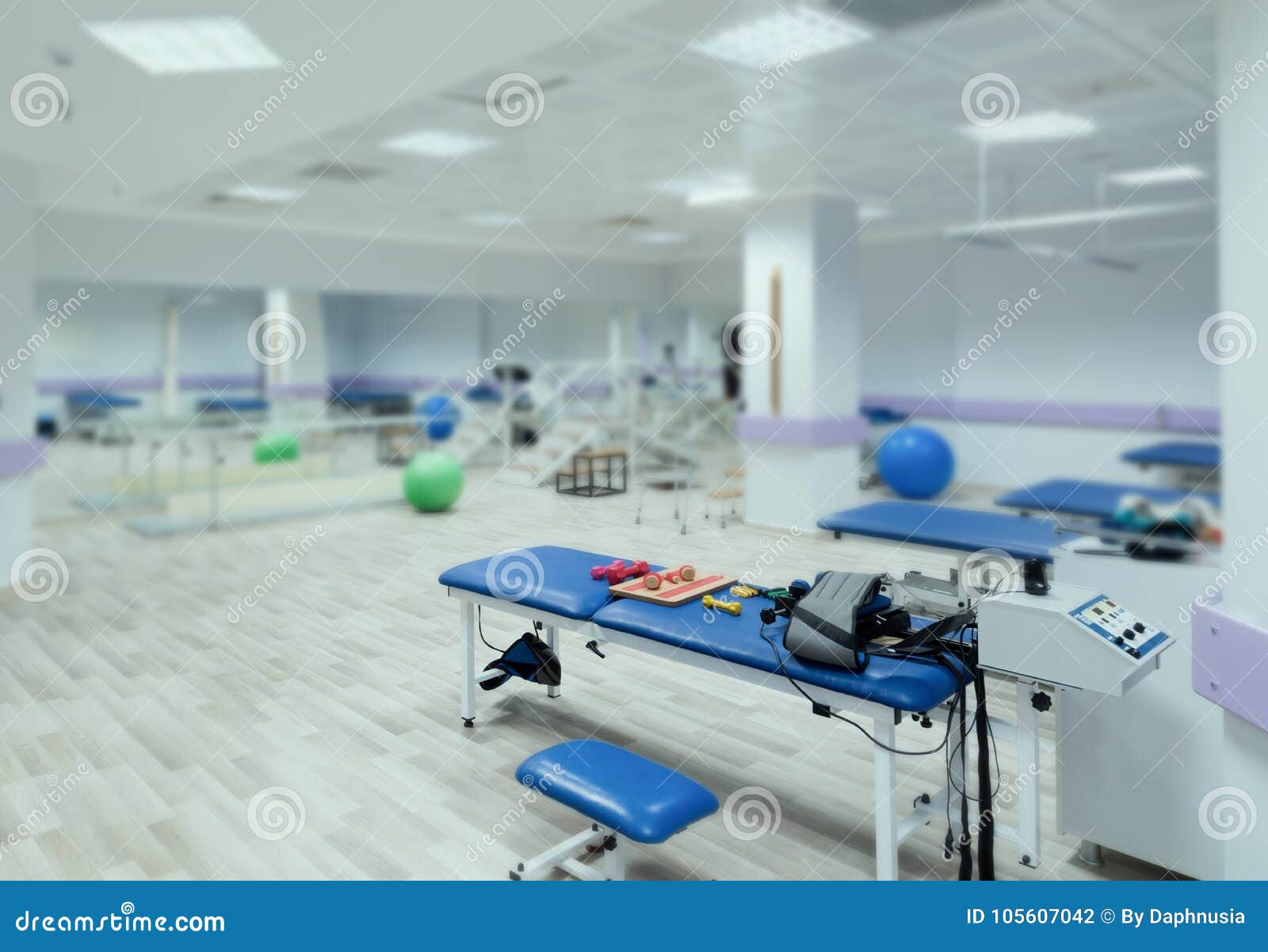 Physical therapy unit stock photo. Image of doctor, physical - 105607042