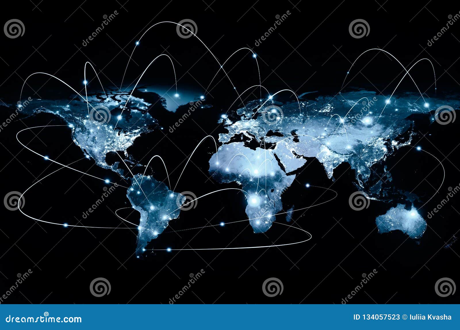 Physical World Map Illustration. Elements of this Image Furnished by ...