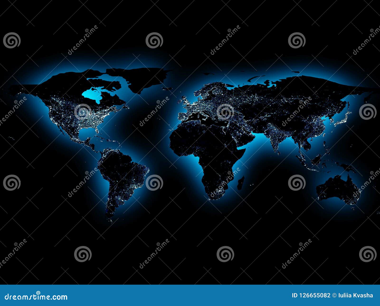 Physical World Map Illustration. Elements of this Image Furnished by ...