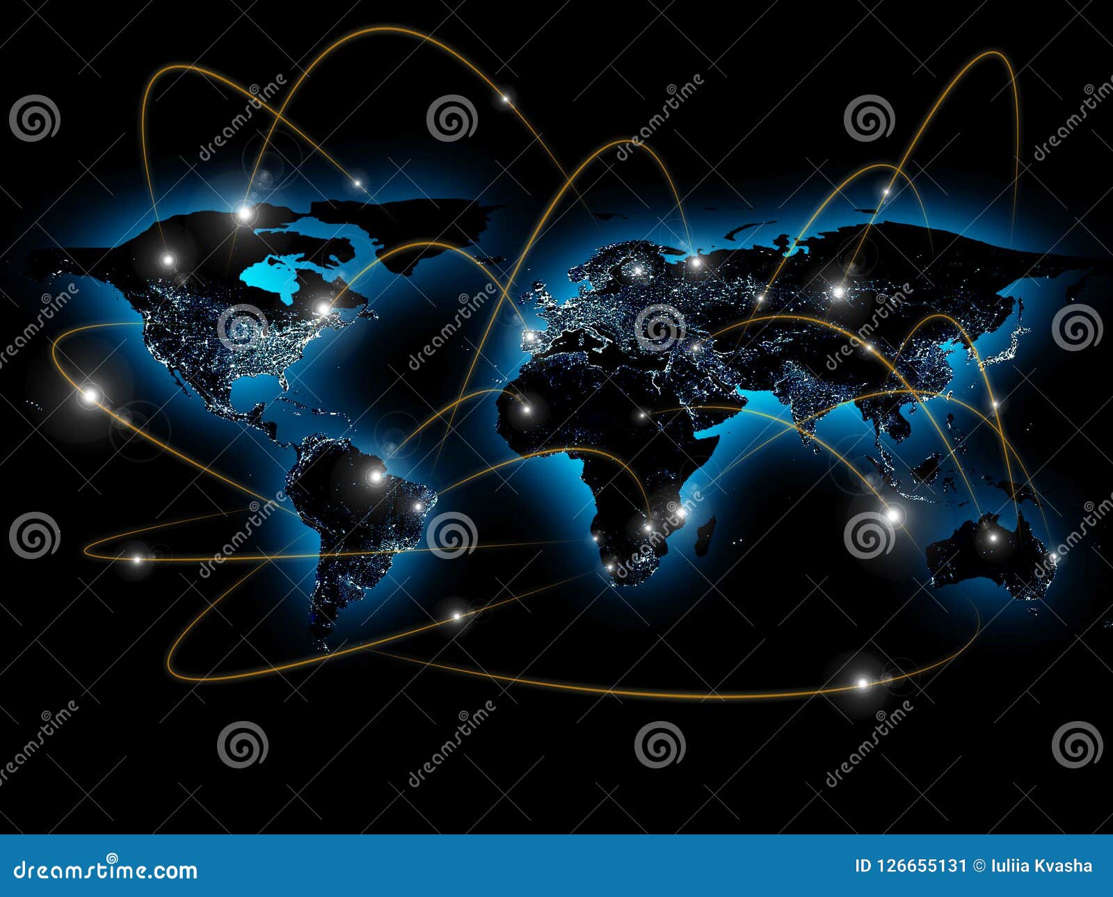 Physical World Map Illustration. Elements of this Image Furnished by ...