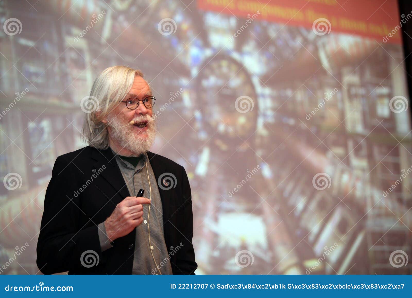 Physicist John Ellis editorial photography. Image of cern - 22212707