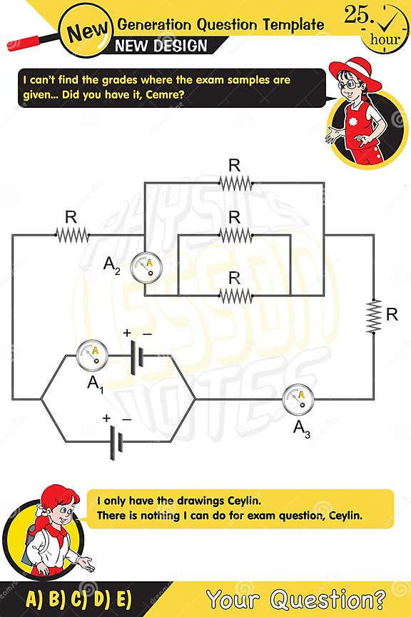 Physics, Basic Electric Circuits, Next Generation Problems, Exam ...