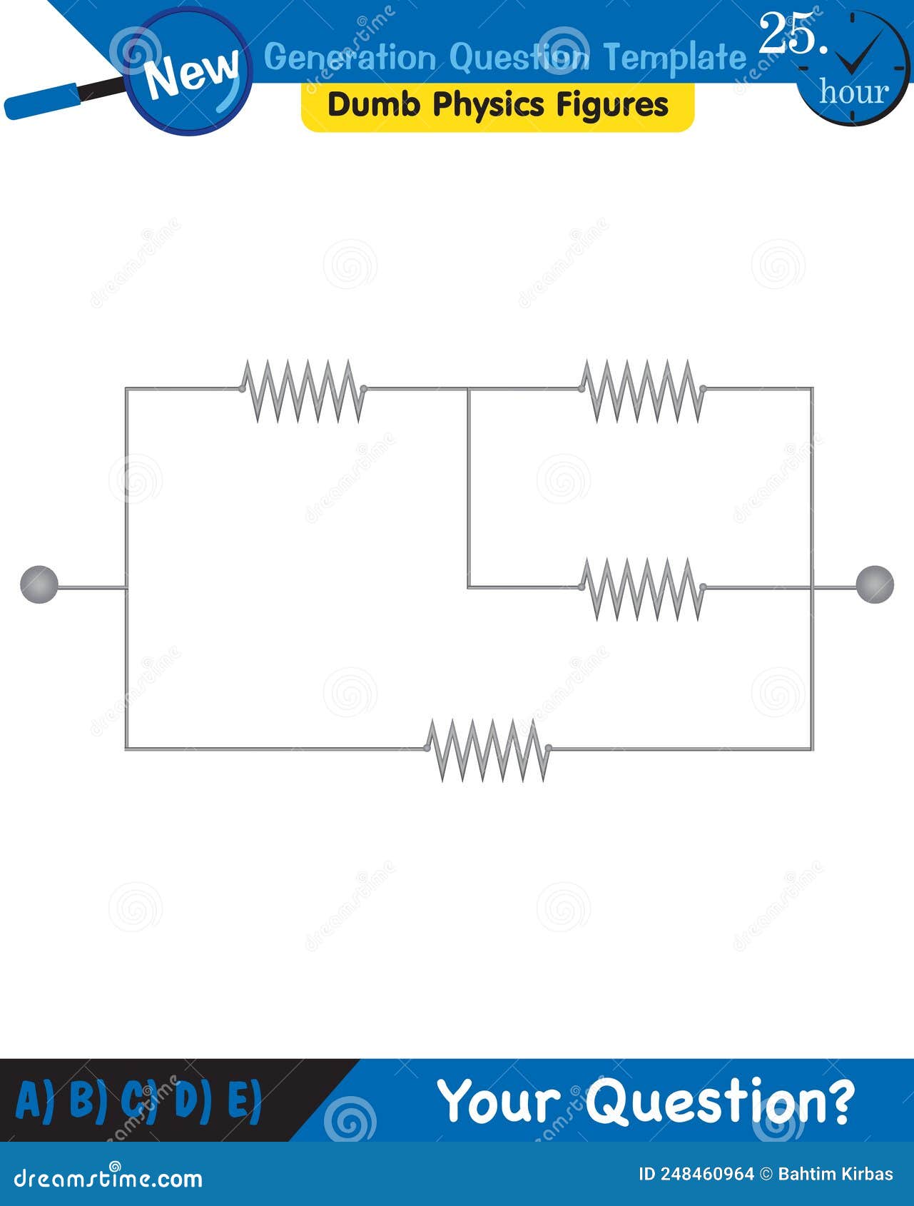 Physics, Basic Electric Circuits, Next Generation Question Template ...