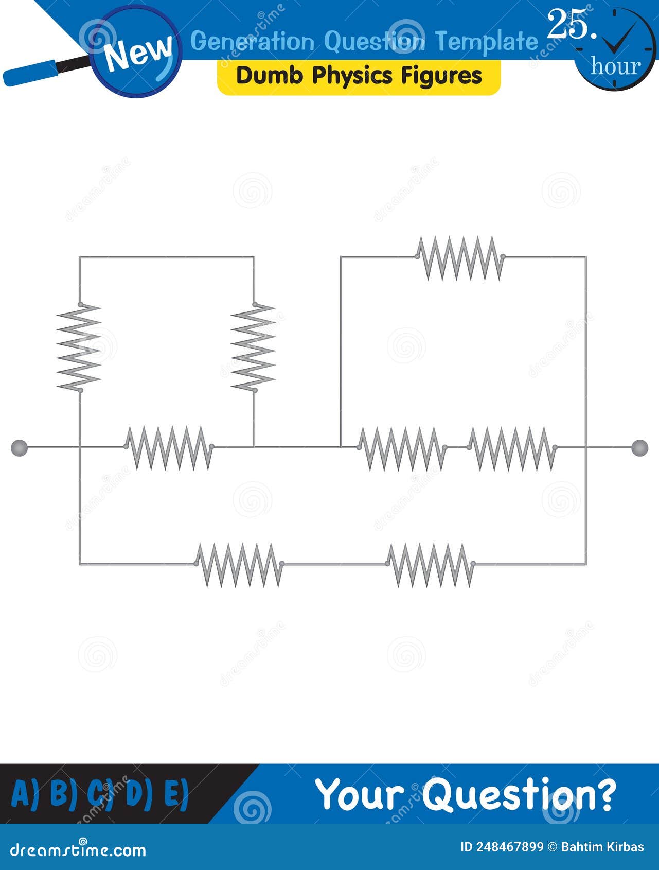 Physics, Basic Electric Circuits, Next Generation Question Template ...